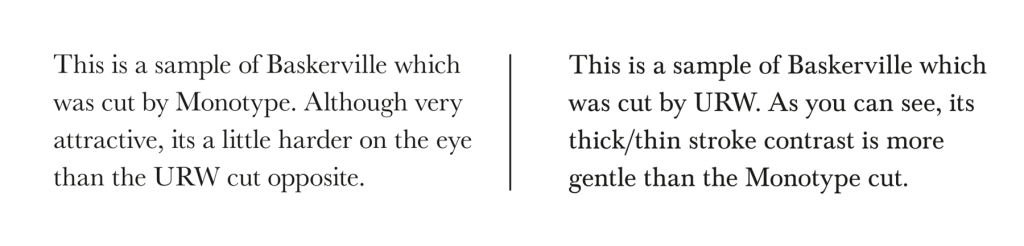 What is the Best Font for Body Copy? - TPW - the Graphic, Web and ...